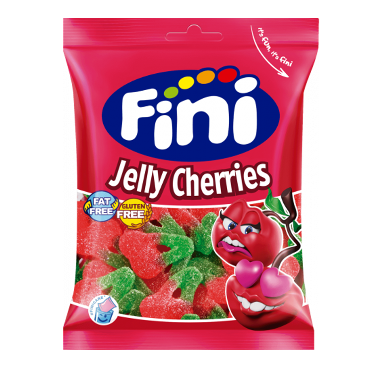 FINI CEREJAS PICA 12X90G - Mafridis - SAQUETAS - GOMAS