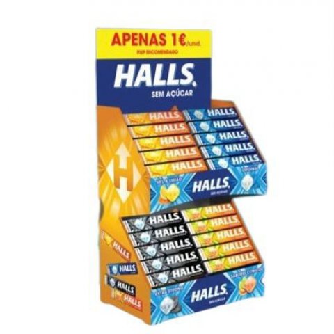 HALLS EXP BOX 40 UN - Mafridis - OUTROS - REBUÇADOS